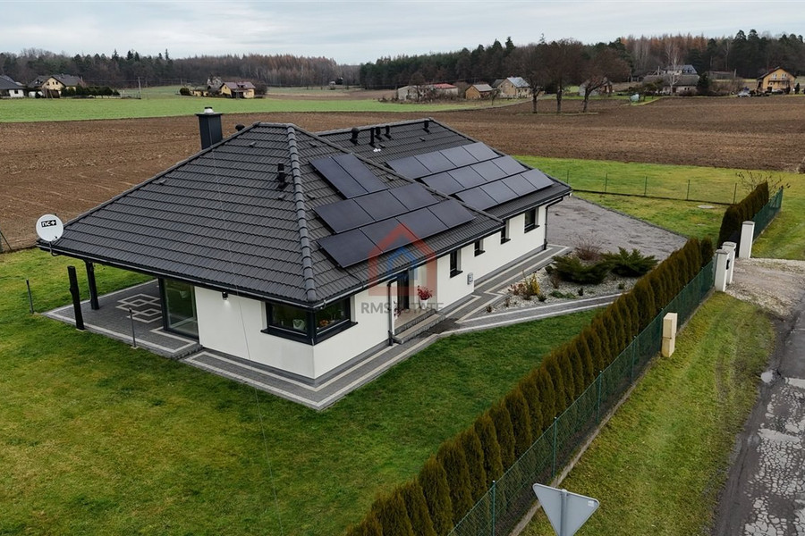 Energooszczędny dom z tarasem–112 m²,działka 17,64 | Morizon.pl